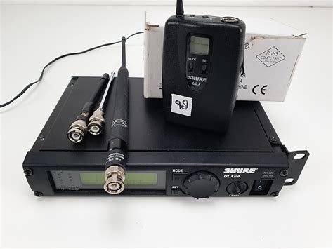Shure Set With Ulxp4 Receiver 748 820 Mhz Incl Reverb Australia