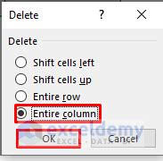 How To Delete Extra Columns In Excel 7 Methods ExcelDemy