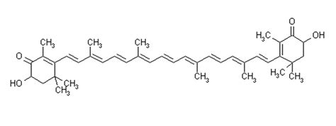 Astaxanthin Molecule Antioxidant