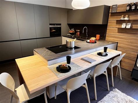 Cucina Con Penisola Arredo3 Kali Orion A Lecco Sconto 41
