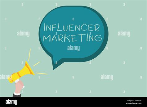 Word Writing Text Influencer Marketing Business Concept For Endorser