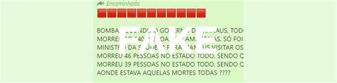 É Fake Que Mortes Por Covid 19 No Amazonas Diminuíram De Forma