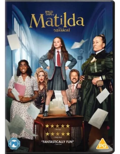 Roald Dahls Matilda The Musical Emma Thompson Lashana Lynch New Dvd £