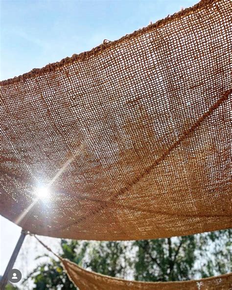 Rectangle Coconut Shade Canopy 7ft X 10ft Etsy