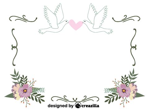 Wedding Border Vector Free Download Creazilla