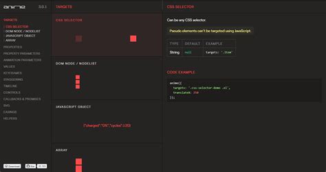 Anime Js 3 0 Released New Animation Options New Documentation Website