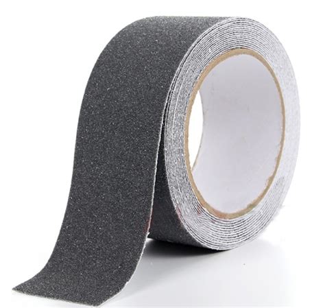 Cuộn Băng Keo Chống Trượt Đen VÀng SỌc Đen 5mx5cm Cho Cầu Thang Dán