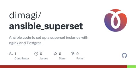 Github Dimagiansiblesuperset Ansible Code To Set Up A Superset Instance With Nginx And Postgres