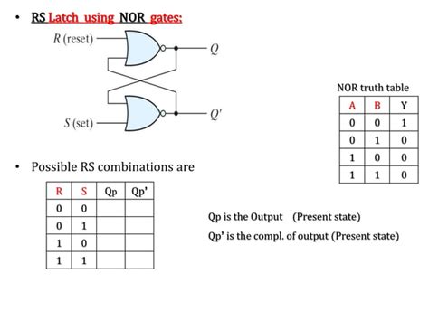 Latch Introduction RS Latch PPTX Data Storage And Warehousing Computing