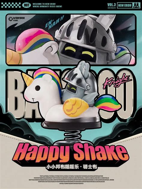 Official Zzz Knightboo Bangboo Happy Shake Spring Toy Hoyoglobal