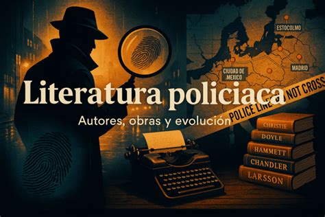 Literatura Policiaca Historia Autores Clave Y Obras Imprescindibles Del Género Mundo Escritores