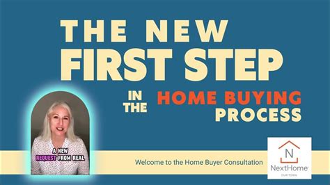 New First Step In Home Buying Process Youtube