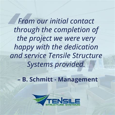 Tensile Structure Systems Tss On Linkedin Clienttestimonial