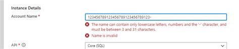 Deploy Script Fails If The 31st Character Of The Name Is A Issue