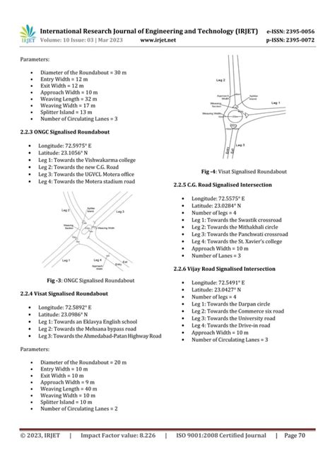 Measure Effectiveness Of Roundabouts In Urban Areas And Their Comparison With Signalised