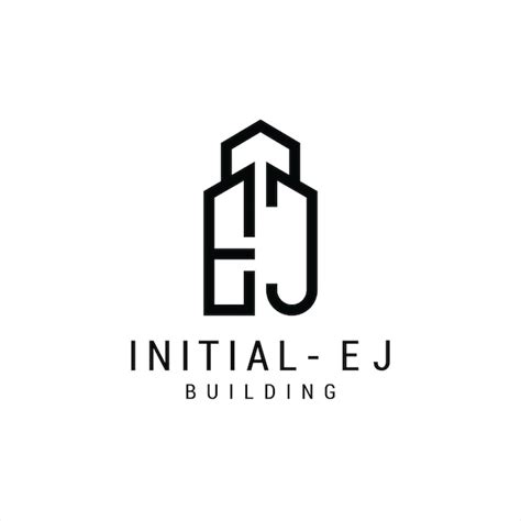 Premium Vector Initial Letter Ej Creative Logo