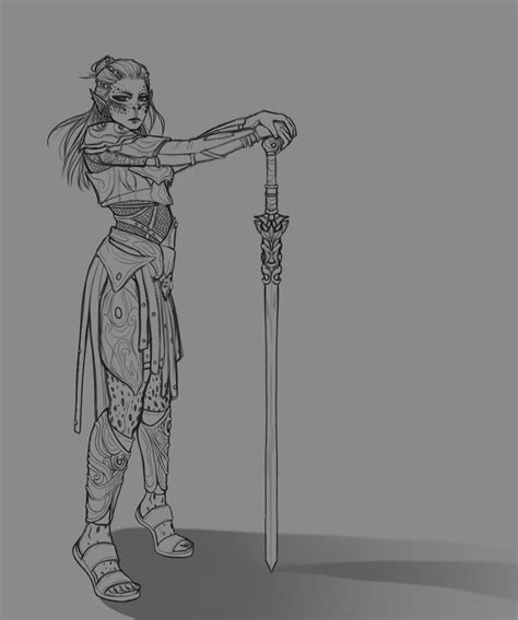 I Just Finished My First Run I Drew Laezel To Cope Rbaldursgate3