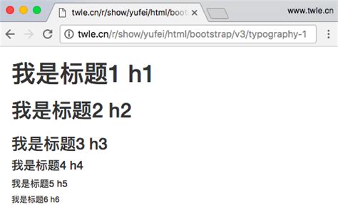 Bootstrap 排版 Bootstrap 3 基础教程 简单教程，简单编程