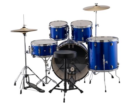 Ludwig Accent Fuse Drum Kit With Hardware And Cymbals