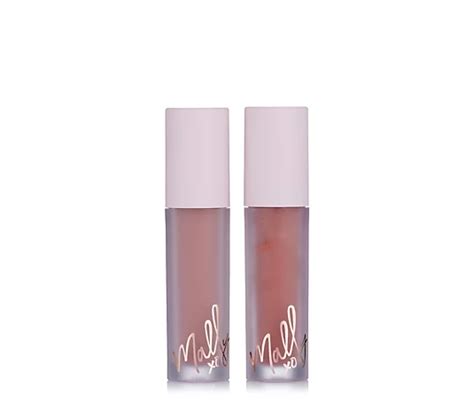 Mally Delicate Daydreams Matte Lip Veil Duo Qvc Uk