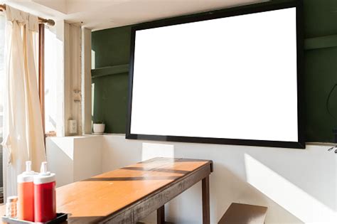 모형 라벨 바 레스토랑의 빈 메뉴 프레임 광고를 위한 빈 광고판 백색 스크린 포스터의 모형 이미지 0명에 대한 스톡 사진 및 기타 이미지 Istock