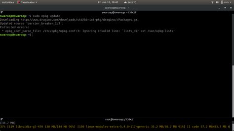 Error In Opkg Conf File ModalAI Forum