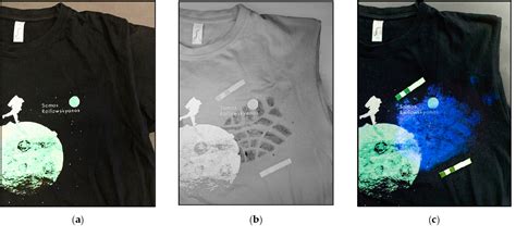 Figure 4 From Location Of Latent Forensic Traces Using Multispectral