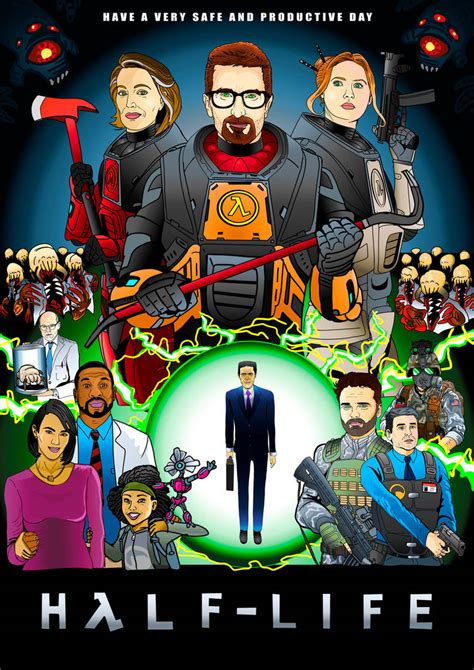 Half Life Cover By Jarol Tilap On Deviantart