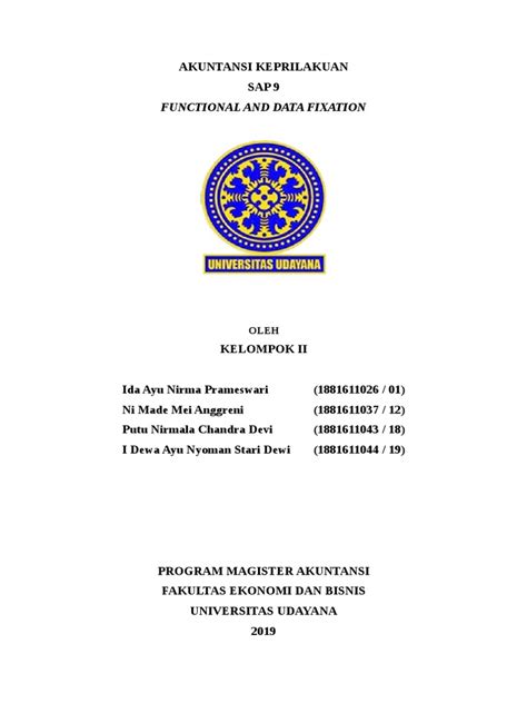 Functional And Data Fixation Pdf