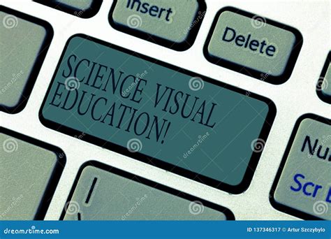 Word Writing Text Science Visual Education Business Concept For Use