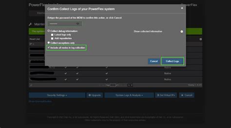 PowerFlex 3 X How To Collect A Full Get Info Bundle Using The