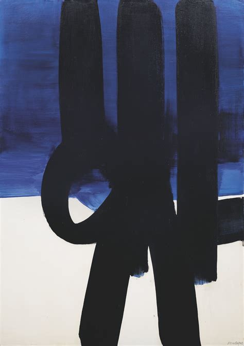 Pierre Soulages N En Peinture X Cm Janvier