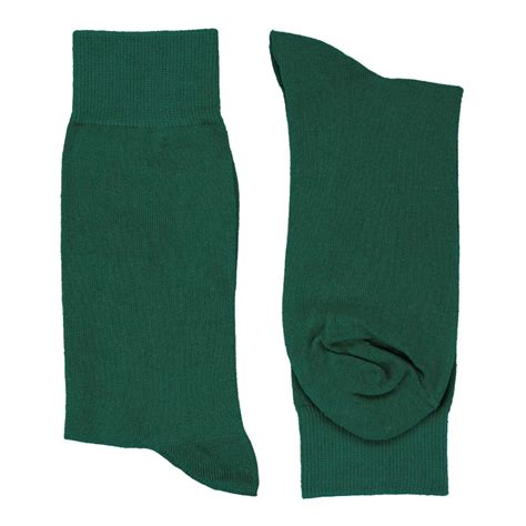 Mens Hunter Green Socks Shop At Tiemart Tiemart Inc