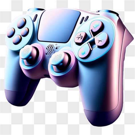 Download Blue And Pink PlayStation Controller PNGs Online Creative Fabrica