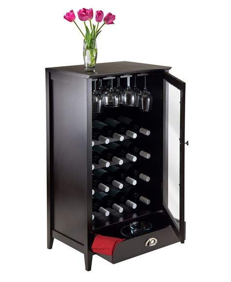 Winsome Bordeaux Modular Wine Cabinet Macys