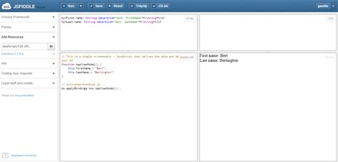 Jsfiddle Net What Is It And Why Is It So Useful Azure Greg