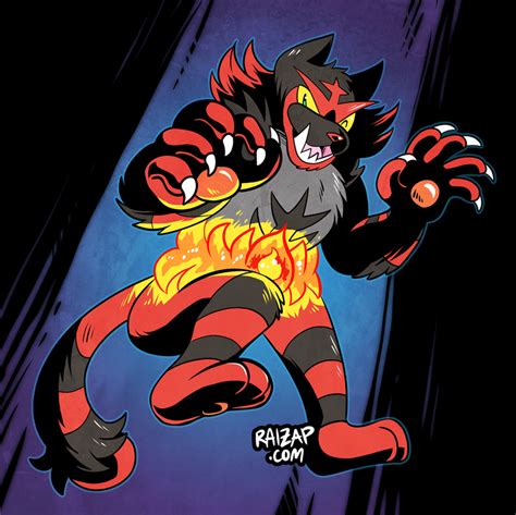 Here Comes Incineroar By Raizy On Deviantart