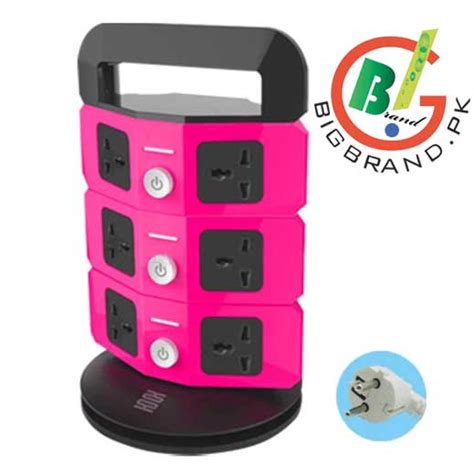 four layer compact vertical stand socket