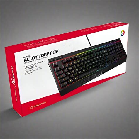Hyperx Alloy Core Rgb Gaming Keyboard Membrane Switches Simply Gaming