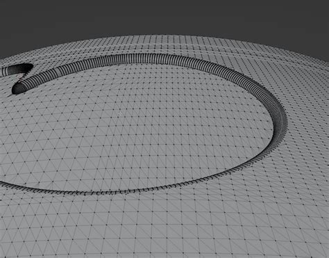 Removing An Indentation From A Curved Surface Rblenderhelp