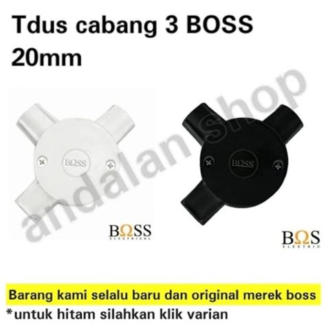 Jual Tdus Cabang 3 Boss T Dus Putih Tdos Murah Tdus Boss Shopee