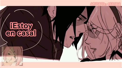 Doujinshi Sasusaku Estoy En Casa Español Youtube
