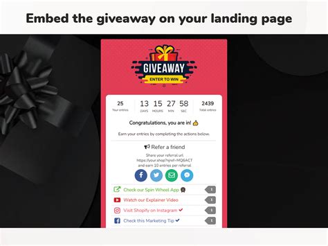 Giveaway Ninja Wix App Market