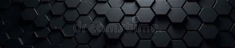Abstract Black Hexagonal Pattern Textured Surface Abstract Pattern Black And Dark Dark Stock