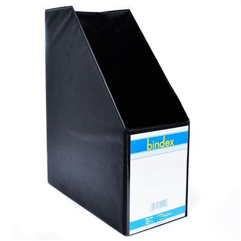 Bindex Pvc Box File 1034b 445 Non Laminated Jumbo 11 5 Cm Hitam