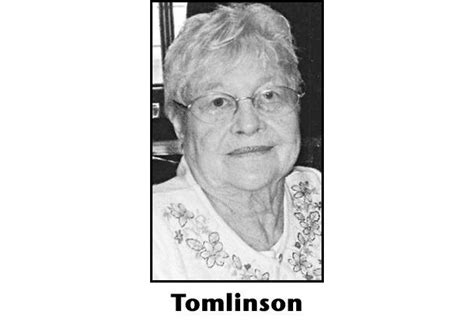 Marjorie Tomlinson Obituary 2015 Churubusco In Fort Wayne Newspapers
