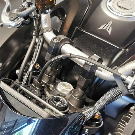 Handlebar Risers 20mm For Yamaha Mt 10 2016 2023