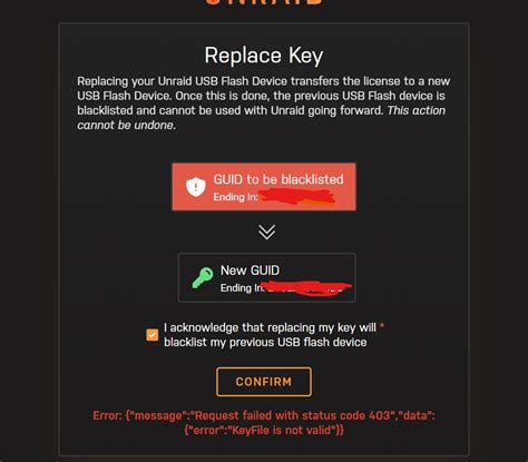 License Key Mess General Support Unraid