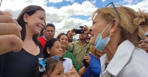 Los chavistas no pudieron impedir la participación de María Corina Machado en la misa de la