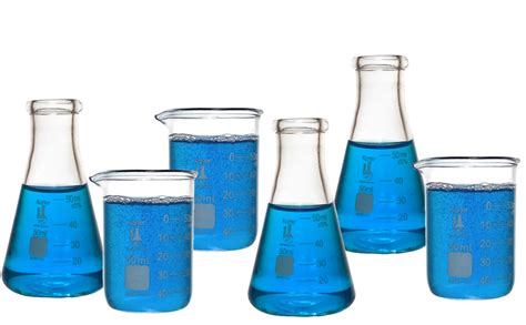 Laboratory Shot Glass Set 6 Pieces 50ml Beakers And 50ml Flasks Borosilicate Glass Karter